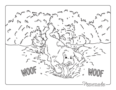 Dog Digging Drawing