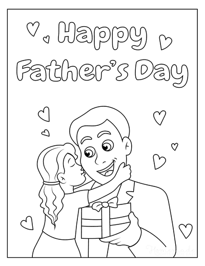 Fathers Day Coloring Pages