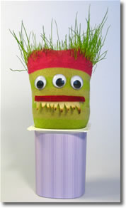 Cutest Grass Heads - Step by Step Instructions to Make
