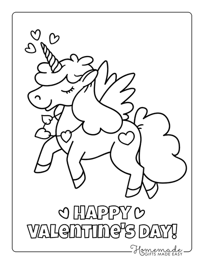 50 Free Printable Valentine's Day Coloring Pages