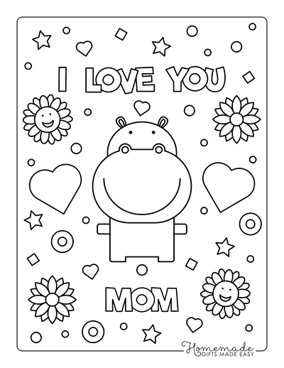 75 Best Mother's Day Coloring Pages | Free Printable PDFs
