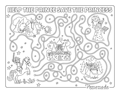 Free Princess Coloring Pages for Kids