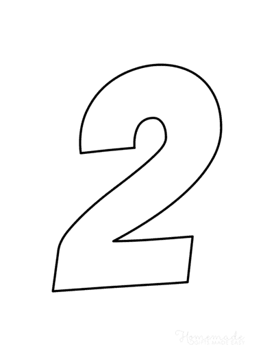 Free Printable Numbers for Crafts