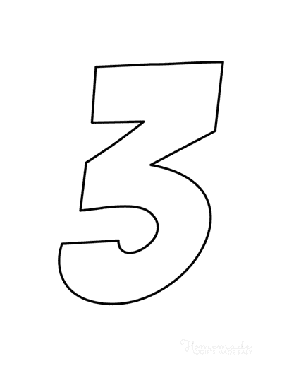 Free Printable Numbers for Crafts