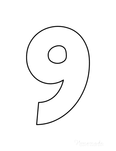 Free Printable Numbers for Crafts