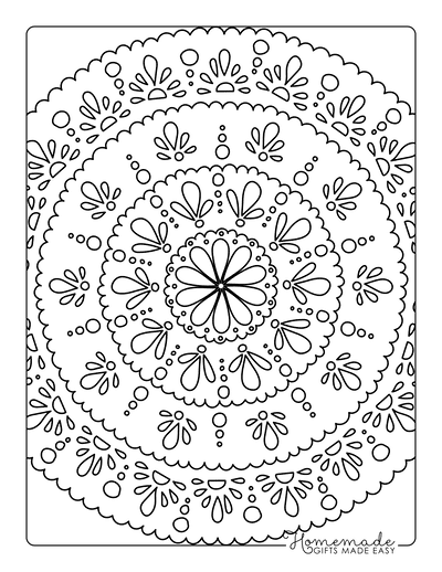 Free Printable Mandala Coloring Pages