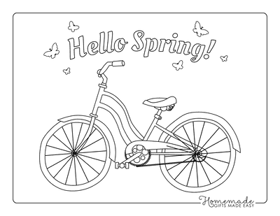 Free Printable Spring Coloring Pages