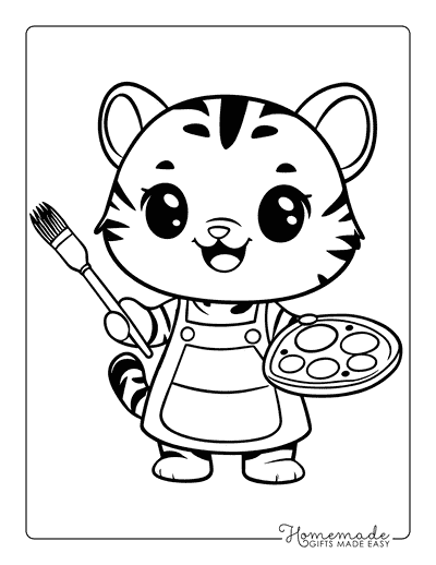 Free Tiger Coloring Pages for Kids & Adults (PDF Printables)