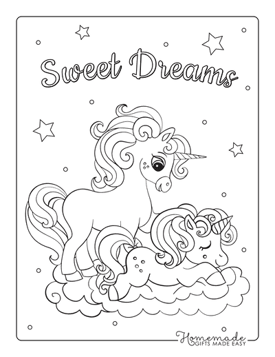 Magical Unicorn Coloring Pages for Kids & Adults