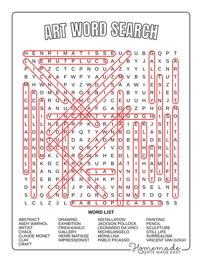 30+ Free Word Search Printable Puzzles