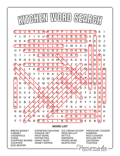 30+ Free Word Search Printable Puzzles