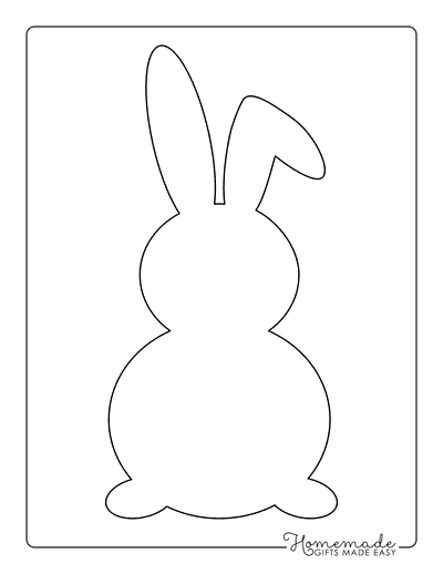 Free Printable Bunny Templates for Spring & Easter Crafts