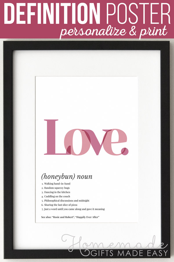 Definition Poster Generator