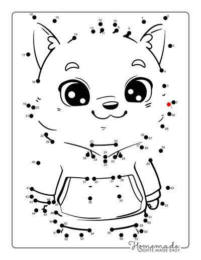 Dot-to-Dot Printables for Kids (Free Connect the Dots PDF)