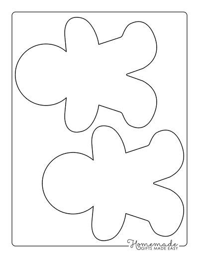 Free Printable Gingerbread Man Templates & Coloring Pages
