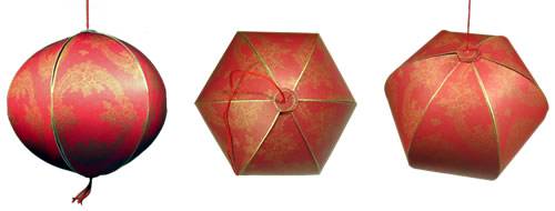 How to make a round chinese lantern store