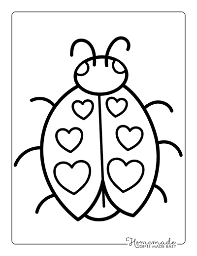 Free Ladybug Coloring Pages (Printable PDFs)