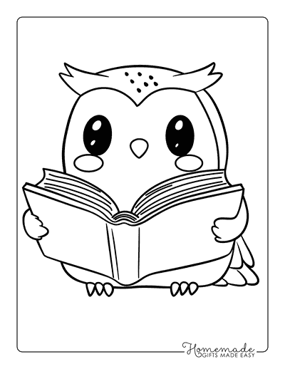 Printable Owl Coloring Pages (Free PDF)