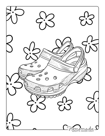 Free Printable Preppy Coloring Pages for Teens and Adults