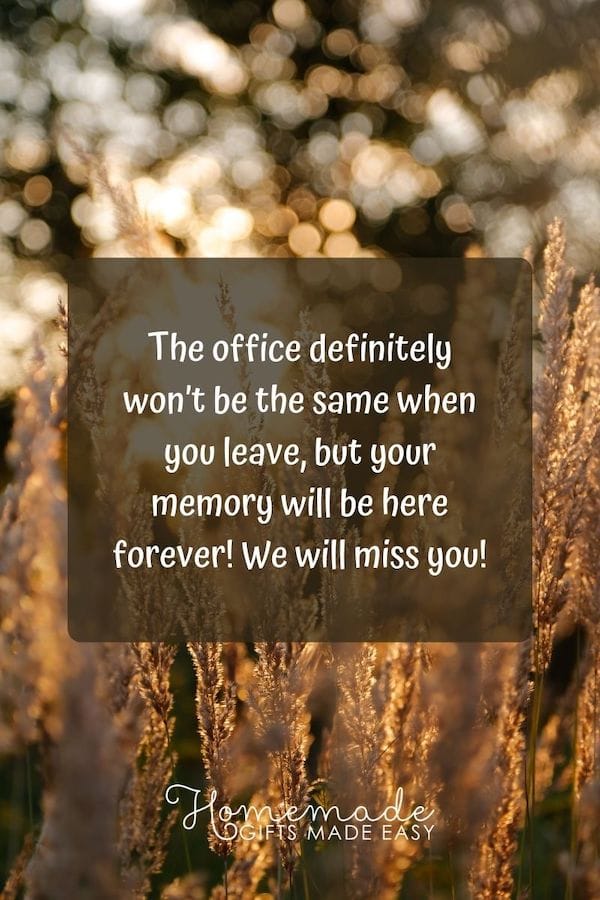 We Will Miss You Quotes For Coworker