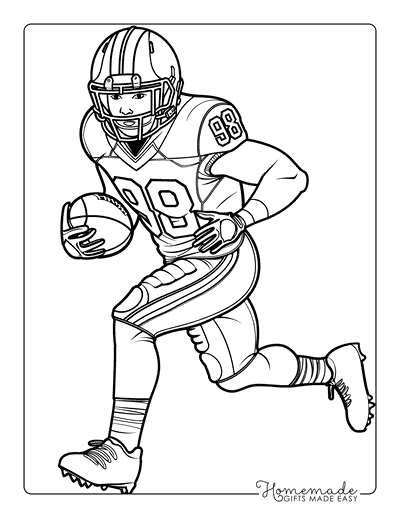 Free Printable Sports Coloring Pages for Kids & Adults