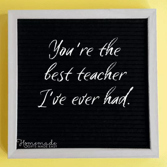 130 Thank You Teacher Messages & Quotes to Write in a Card