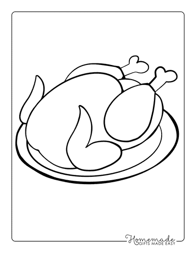 Free Printable Turkey Template for Thanksgiving Crafts