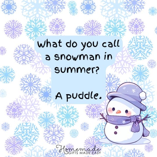 110 Hilariously Funny Winter Jokes for Kids (with Printable jokes)